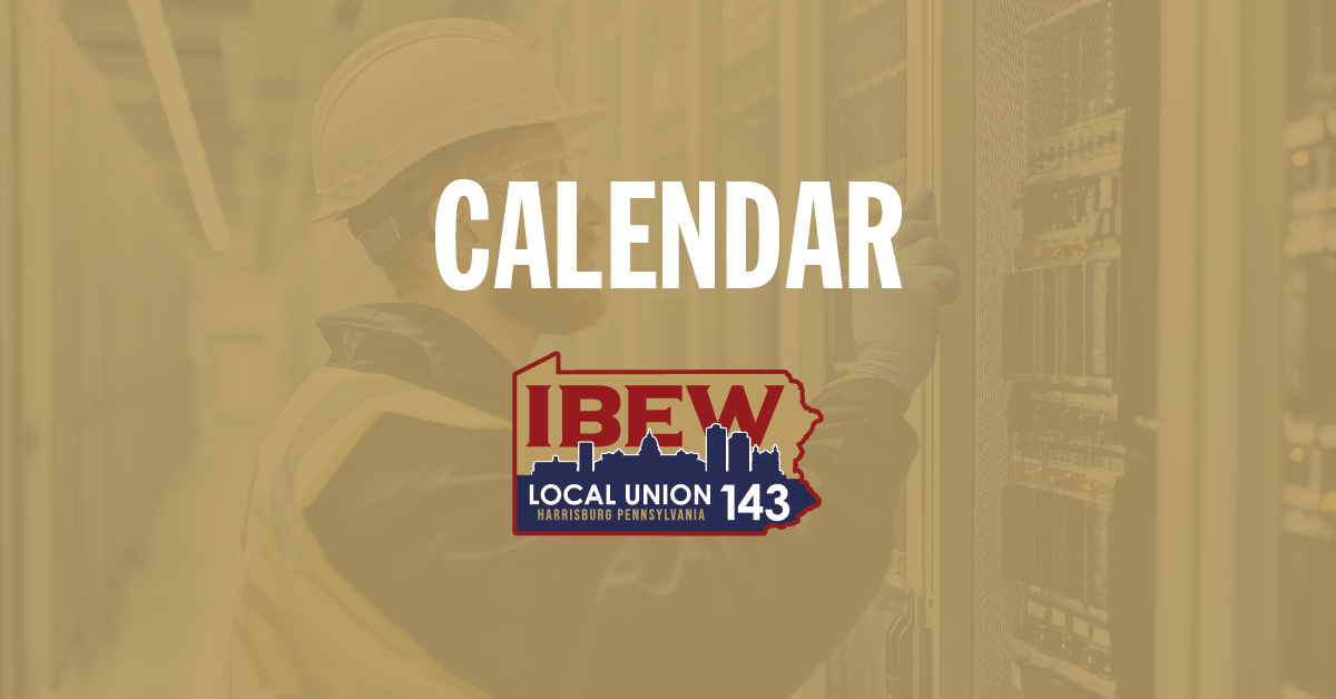 IBEW Local 143 | Calendar